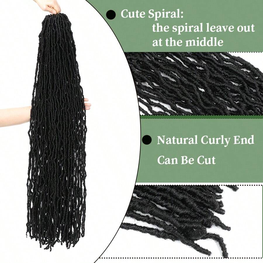 91,44 cm Nouvelle tresse au crochet Faux Locs Super Longue de 36 pouces ...