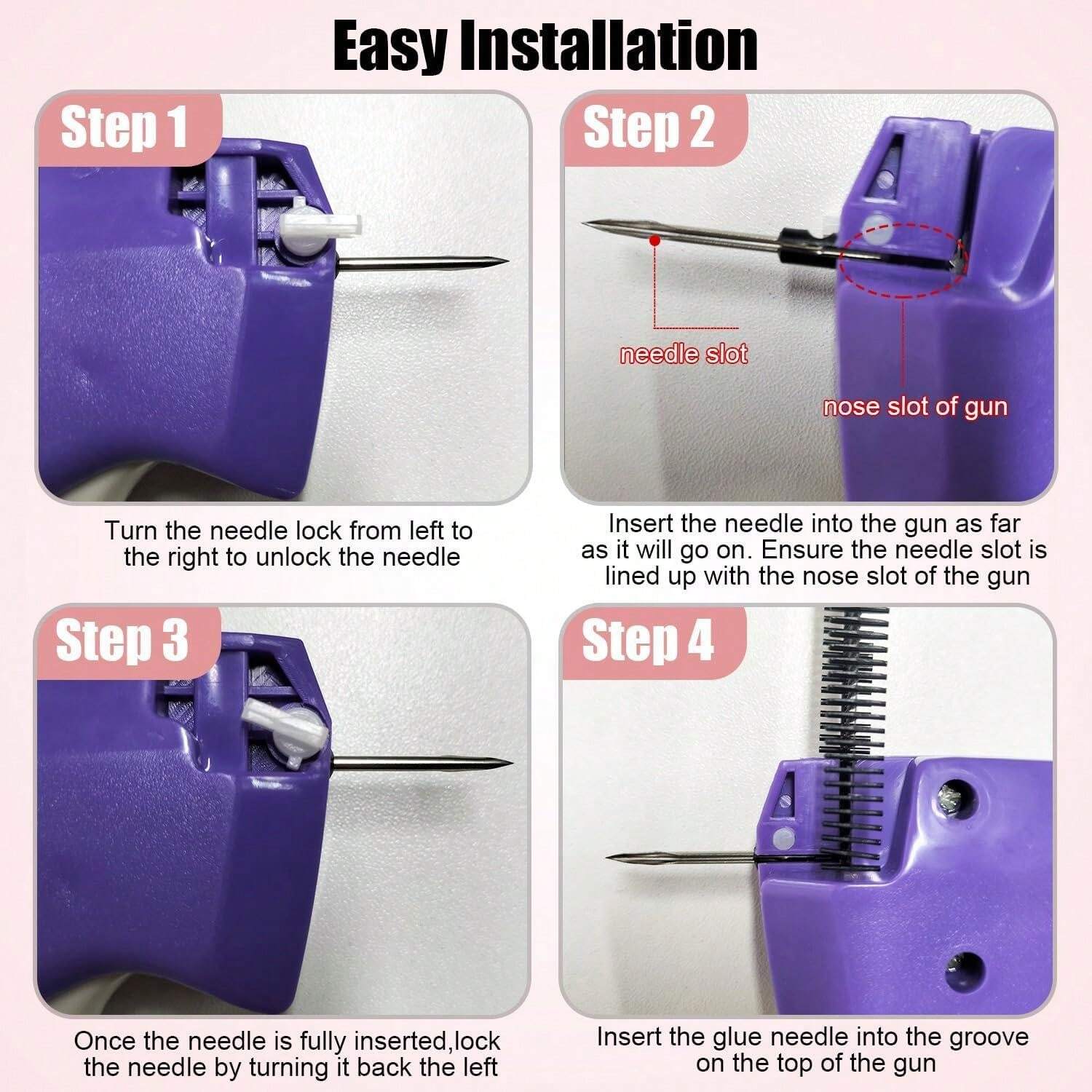 Fine Stitch Gun For Clothes, Micro Mini Stitch Tagging Gun For Clothing ...