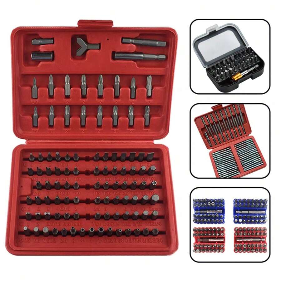 Electric Screwdriver Bit Set, Long Extension Shaft Screwdriver Bit ...