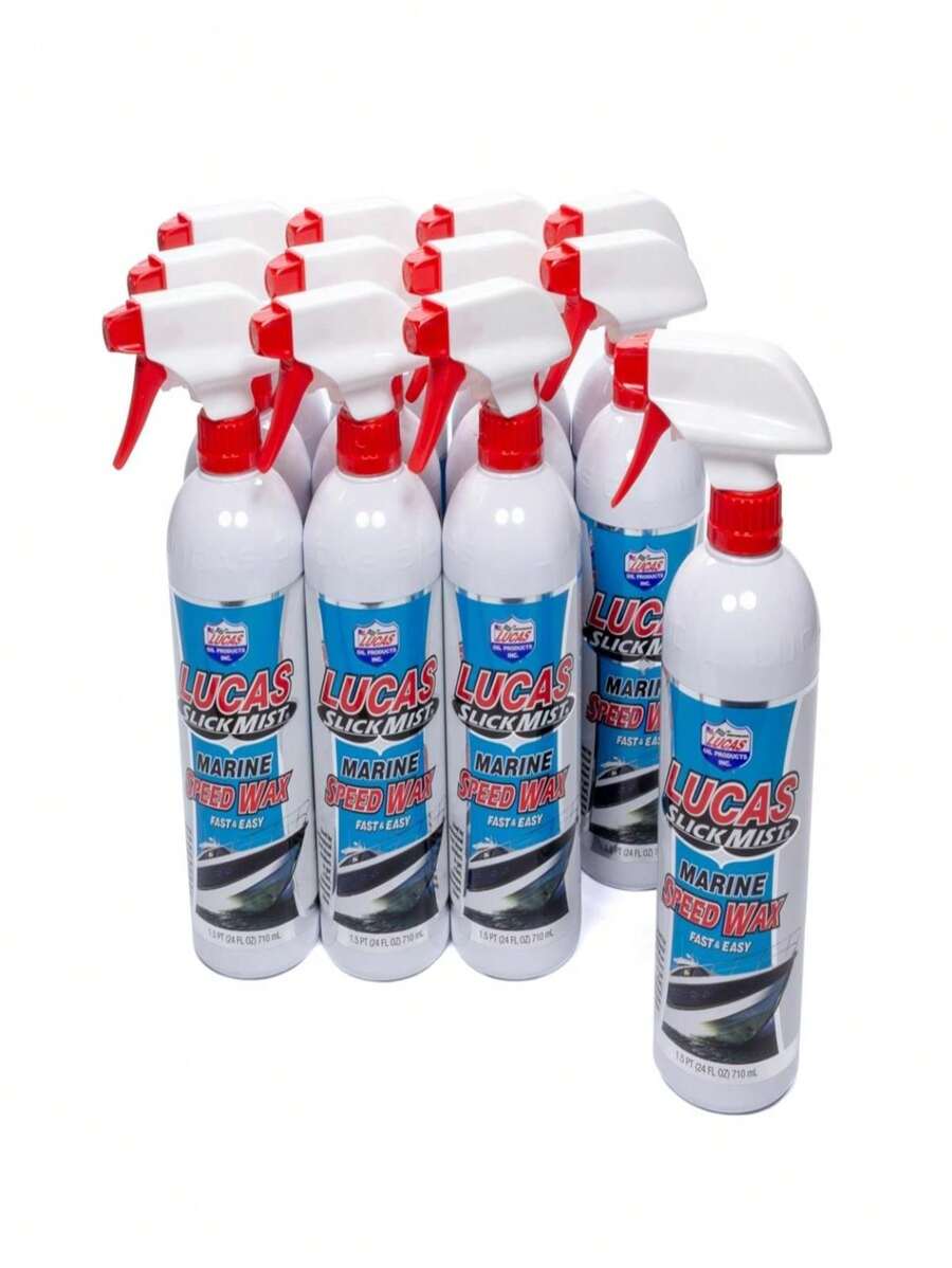 Unbeatablesale Lucas Oil 10980-12 Slick Mist Marine Speed Wax Case - 12 ...