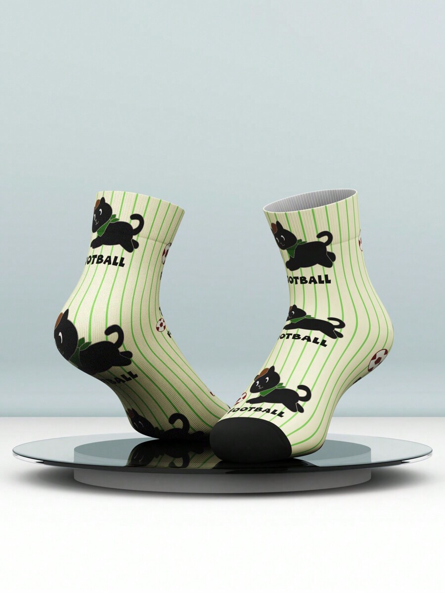 Cartoon Cute Dog 3D Printed Breathable Deodorizing Trendy Socks, Anime ...