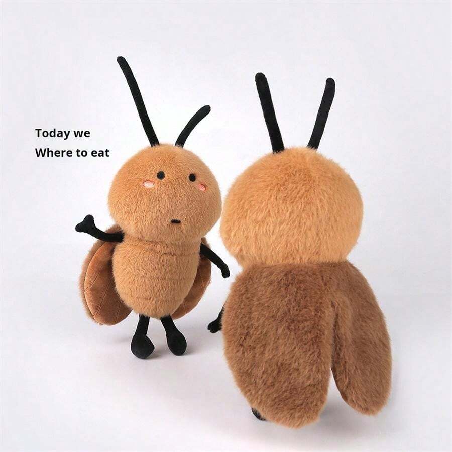 20Cm Creative Southern Cockroach Doll Xiao Qiang Action Figure Spoof ...