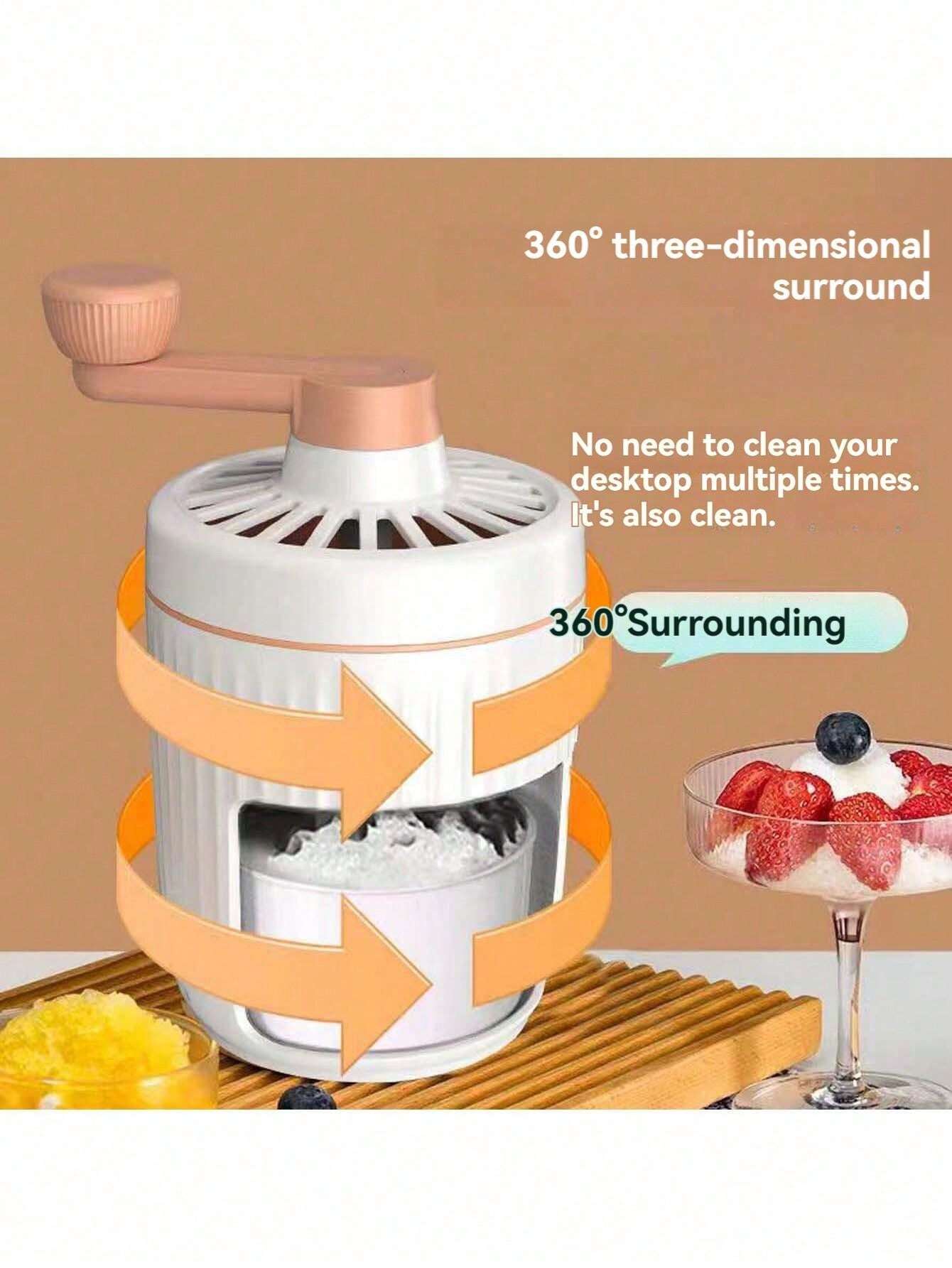 Home Hand Ice Crusher Will Sell Gifts Small Shave Ice Machine Shaved ...