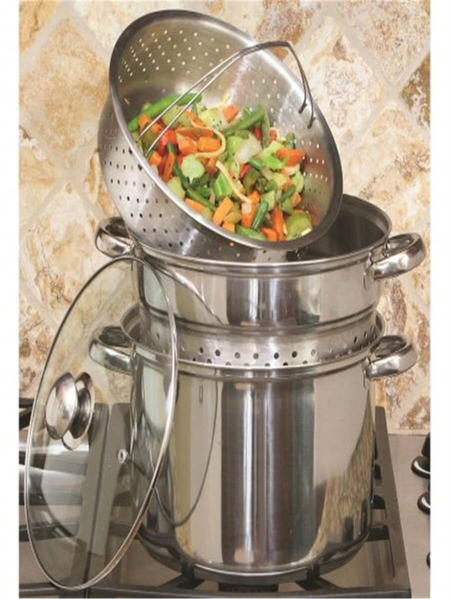 Unbeatablesale Cookpro 512 8 Qt. Stainless Steel Multi Cooker, Silver ...