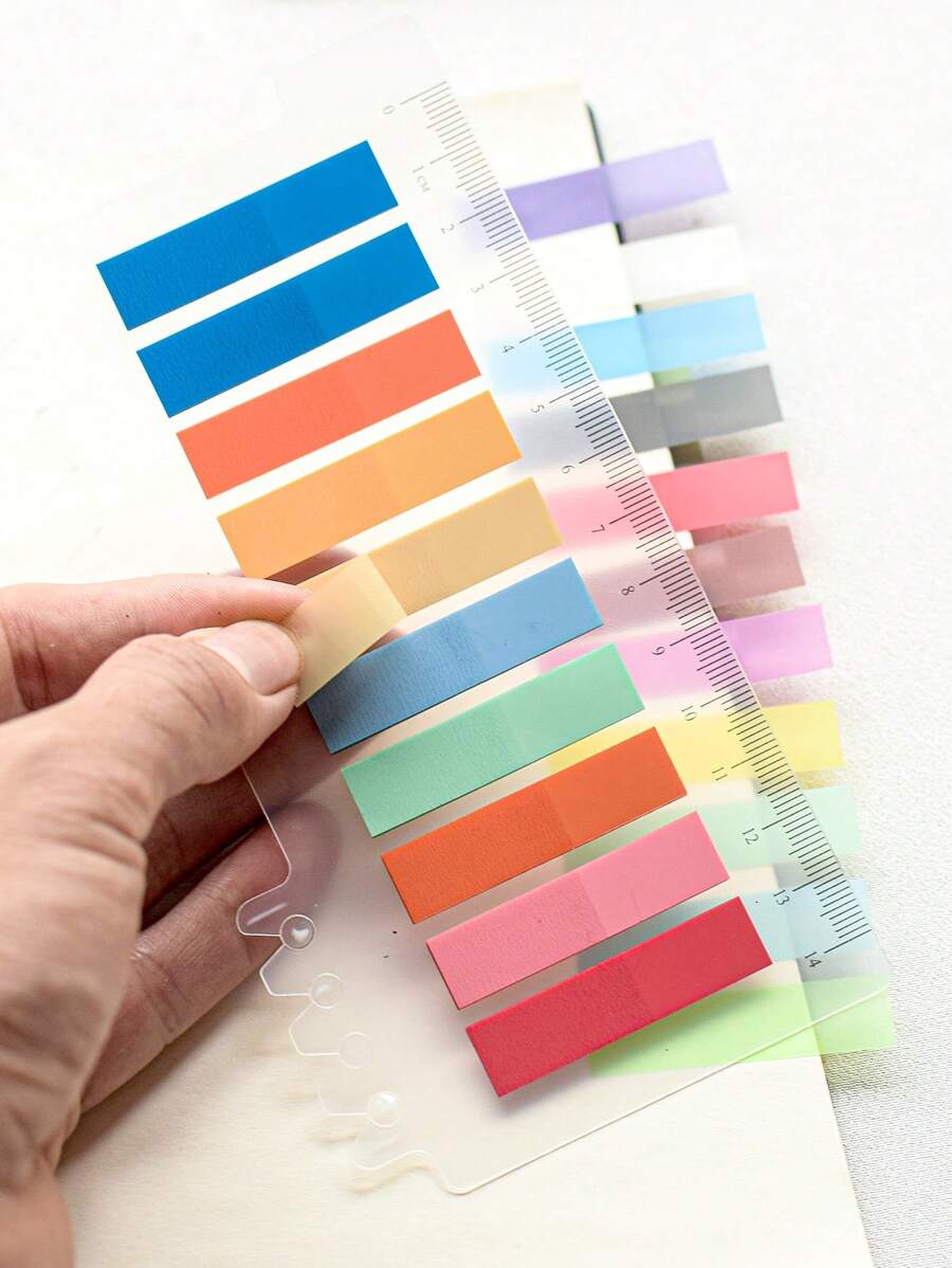 1000 Sticky Notes Total Of 5 Different Colors And Styles Index Stickers ...