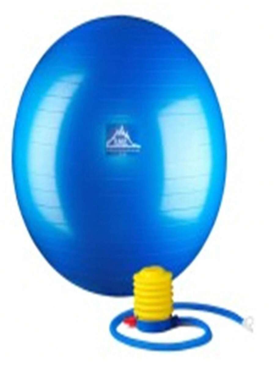 Unbeatablesale Black Mountain Products 55cm Blue Gym Ball 55 Cm. Static ...