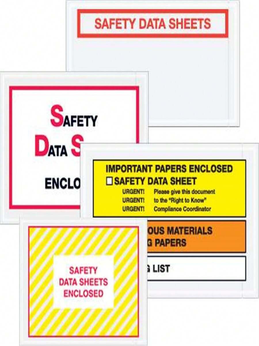 Unbeatablesale Tape Logic PL494 5 .5 X 10 In. 2 Mil Poly Clear Safety ...