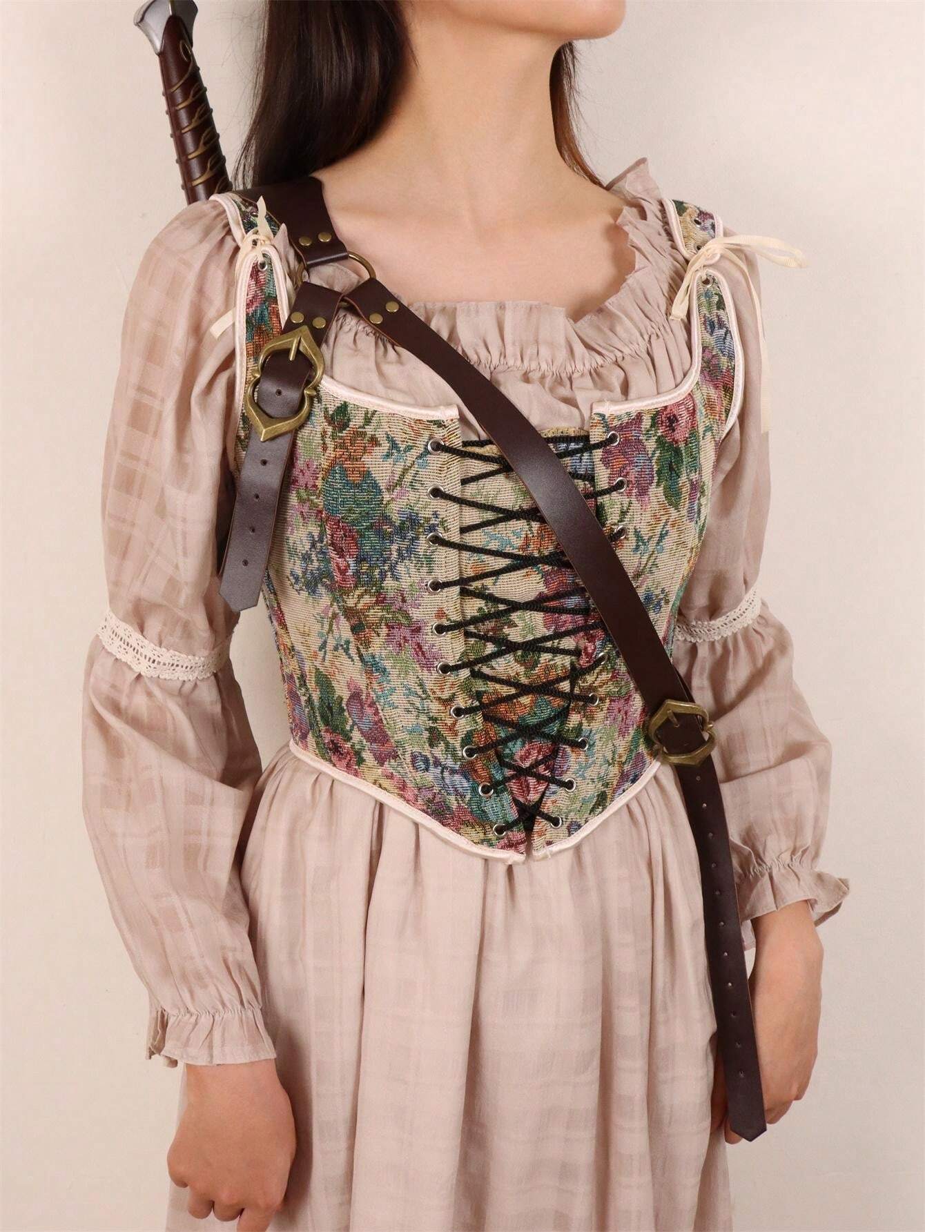 Medieval Leather Shoulder Scabbard Renaissance Sword Leather Case ...