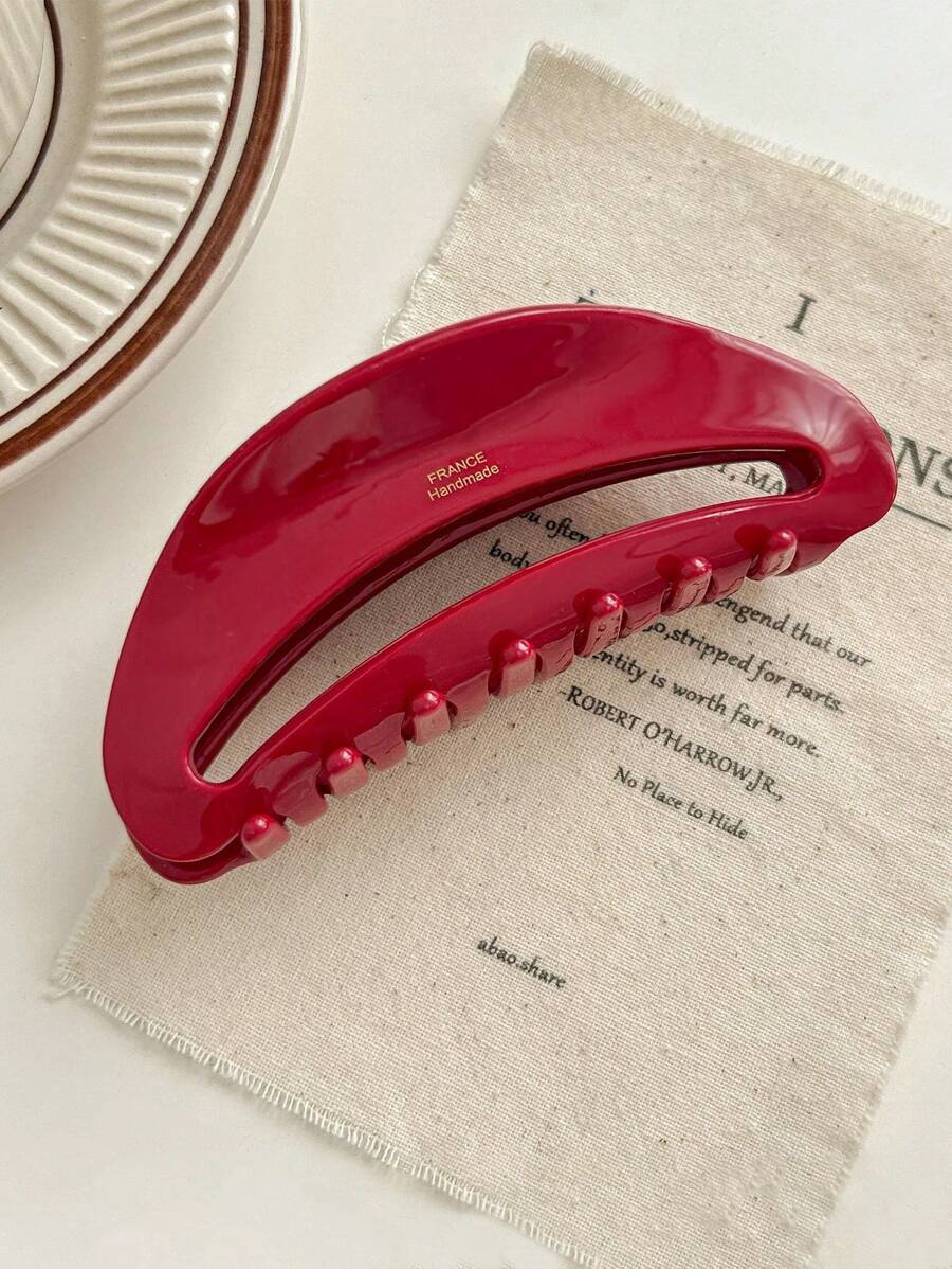 2024 Trendy Acetate Hair Claw Clip, Geometric Vintage Elegant Charming ...