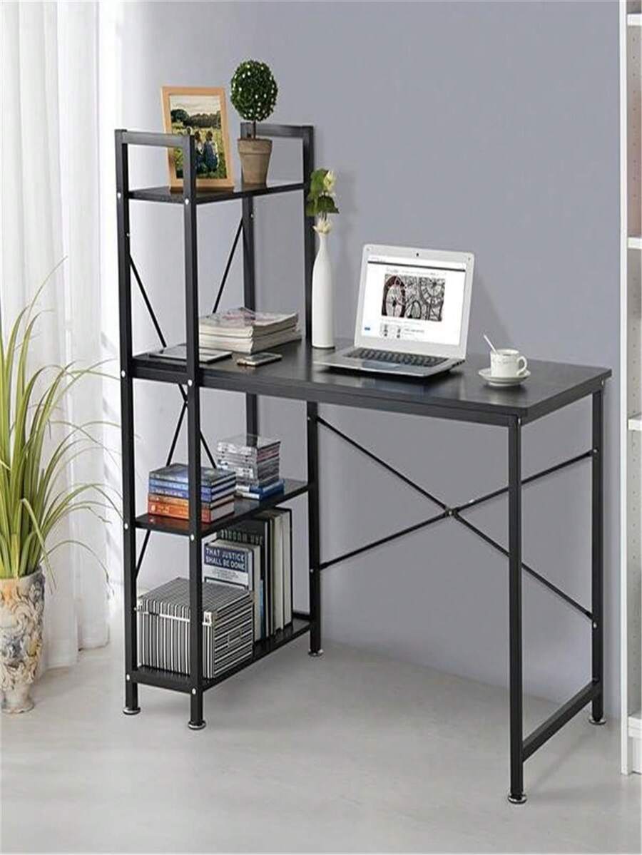 Unbeatablesale Utopia Alley SH73BK Modern Style Computer Desk With 4 ...
