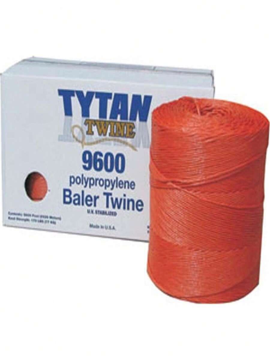 Unbeatablesale Tytan Baler Twine 20000POLI Round Baler Twine, Orange ...