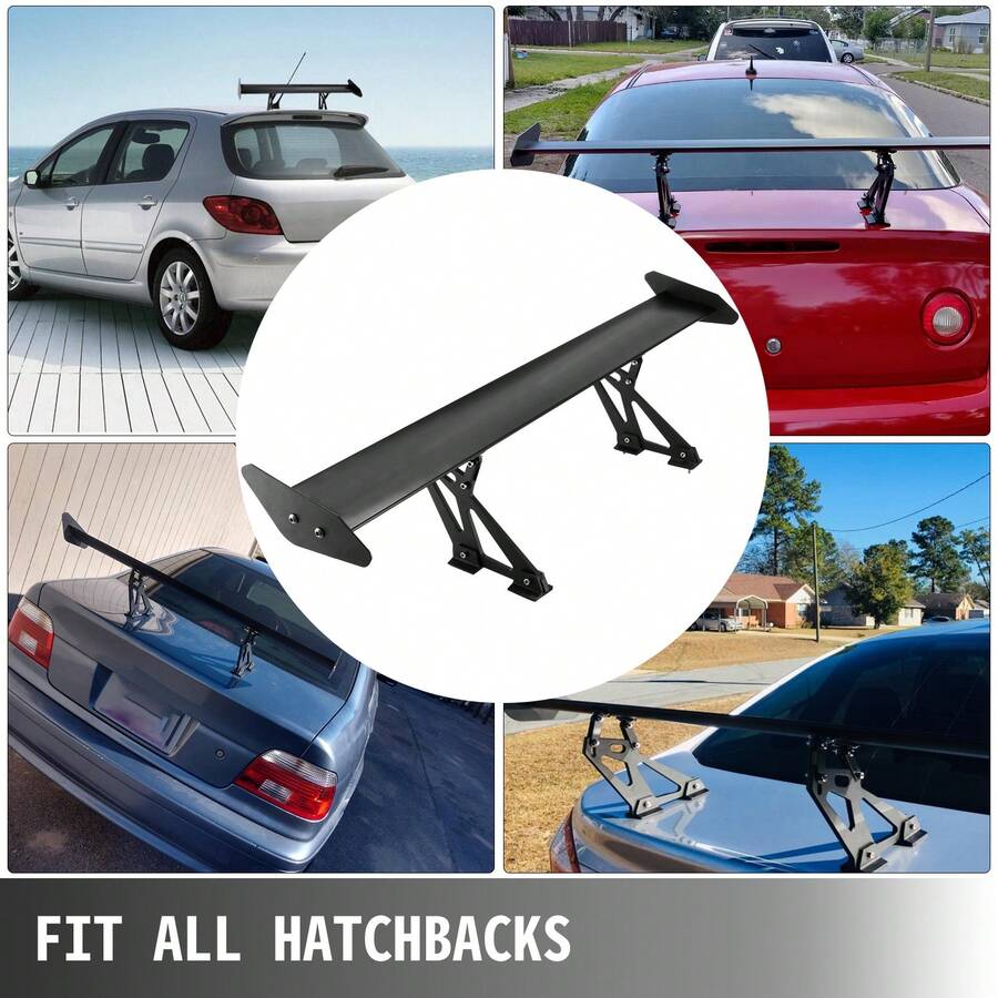 VEVOR VEVOR Single Deck GT Wing Car Spoiler Adjustable Universal 43 ...