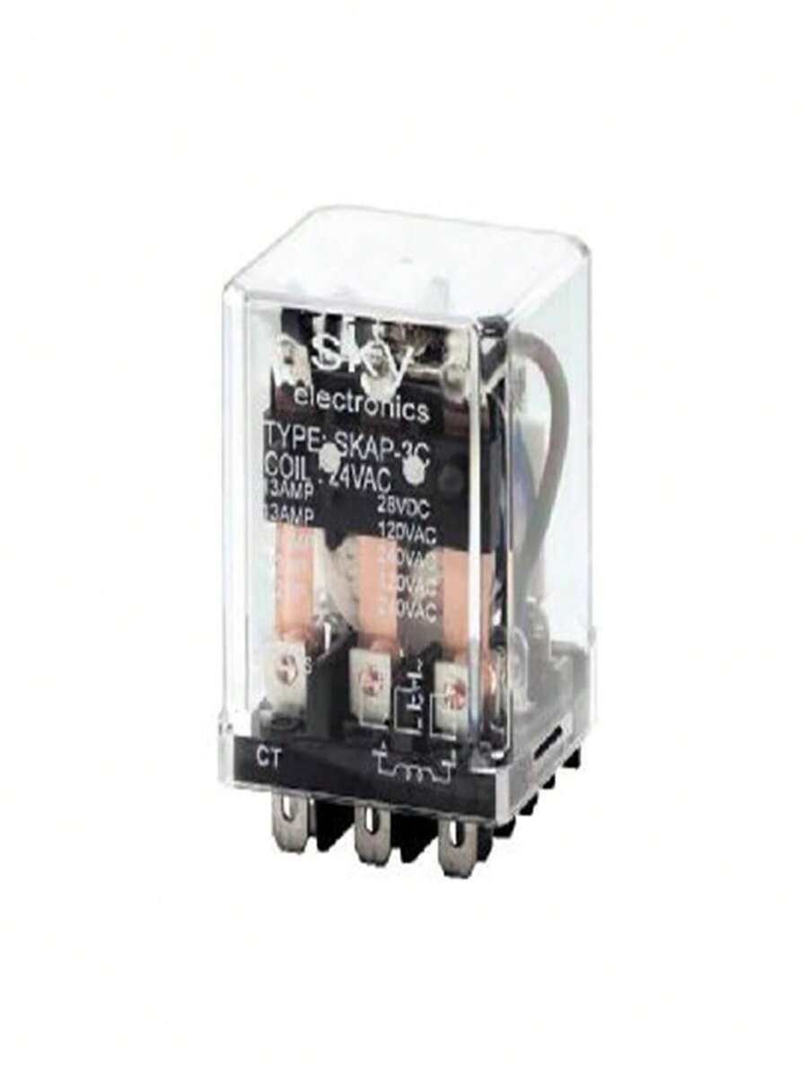 Unbeatablesale Relay & Control SKAP-3C-120VAC 20V AC Coil 11 Pin Square ...