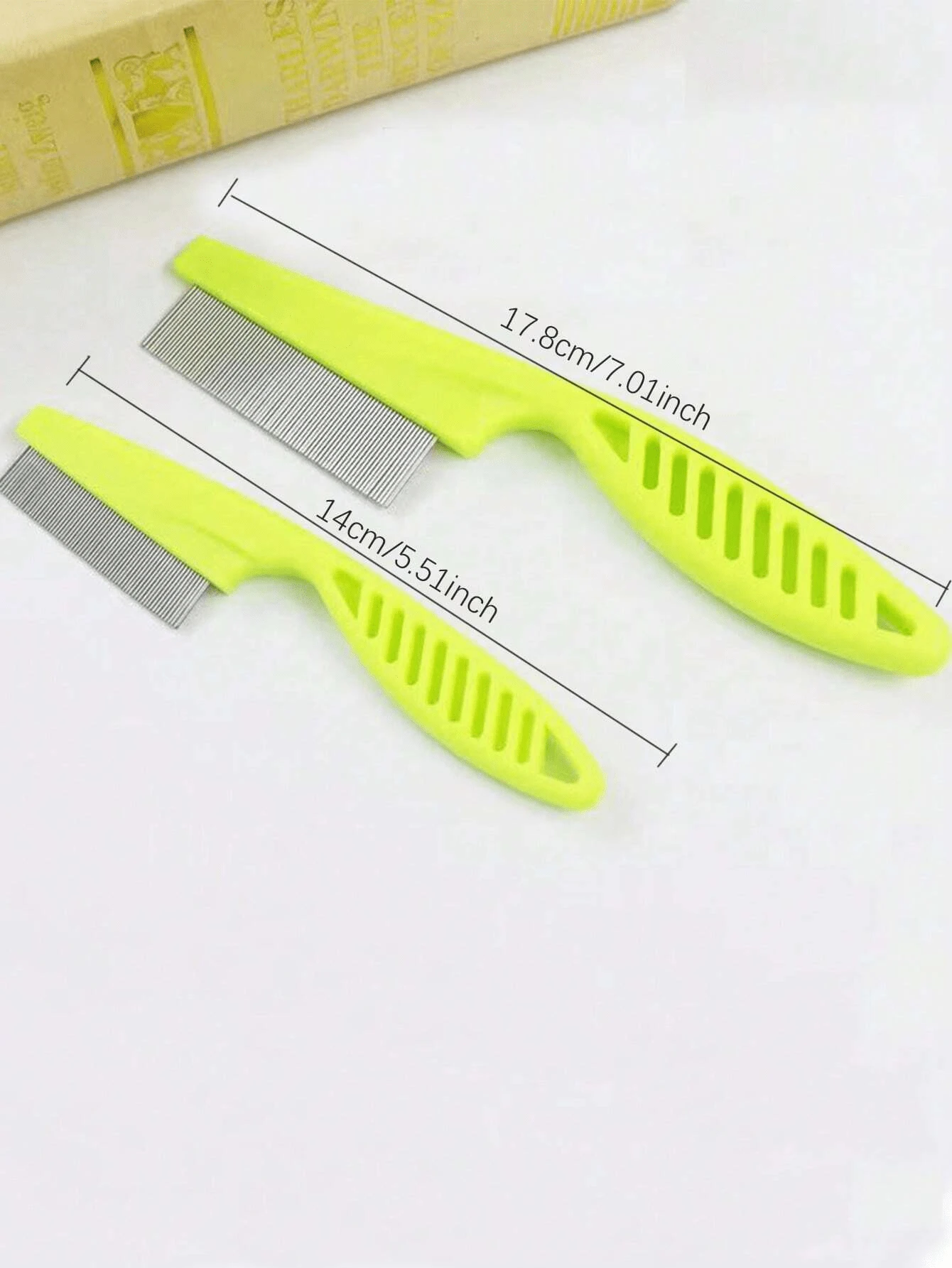 1pc Pet Comb Tear Stain Removal Comb, Pet Cat And Dog Grooming Brush ...