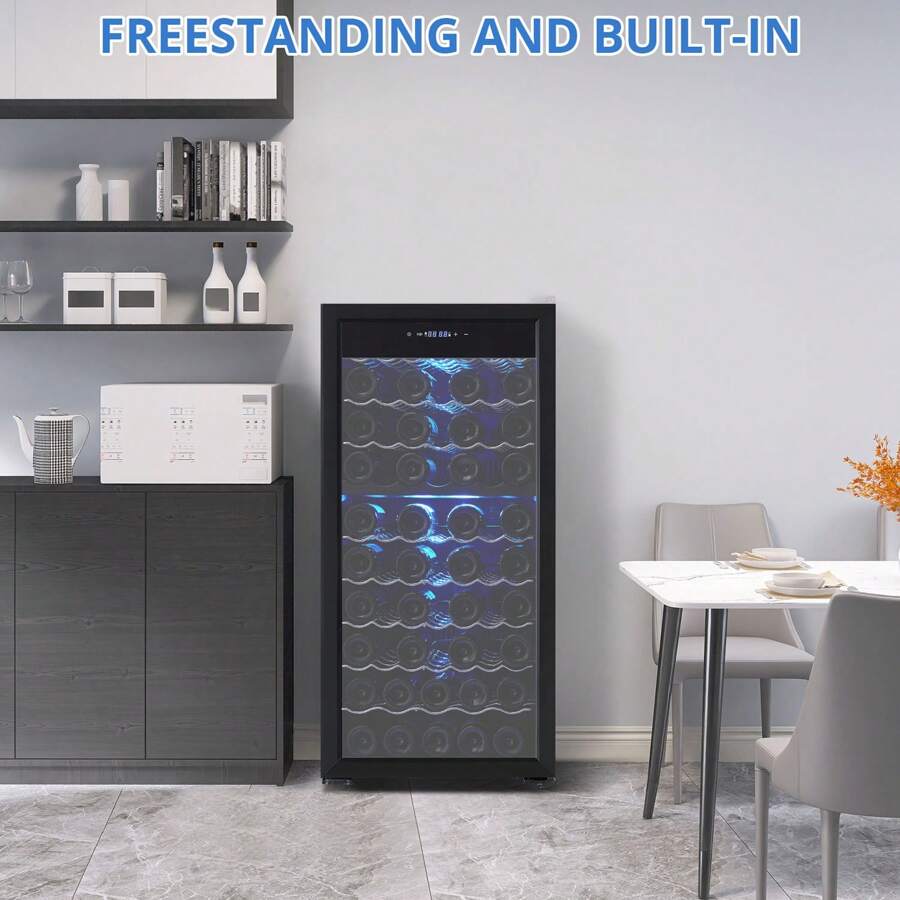 Wine Fridge Full Size Single Zone - Tall Wine Cooler Cellars Large ...