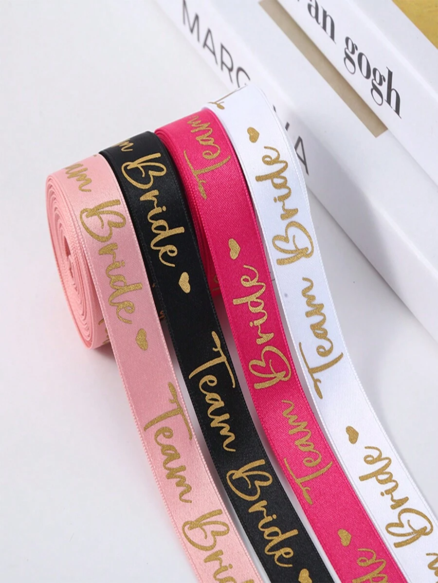 Wedding Celebration Craft Ribbon, Team Bridesmmaid Team Groom Gift ...
