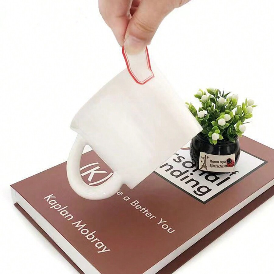 1 Pack Of 50 Pieces Of Red Sticky Notes, Small Self-Adhesive ...