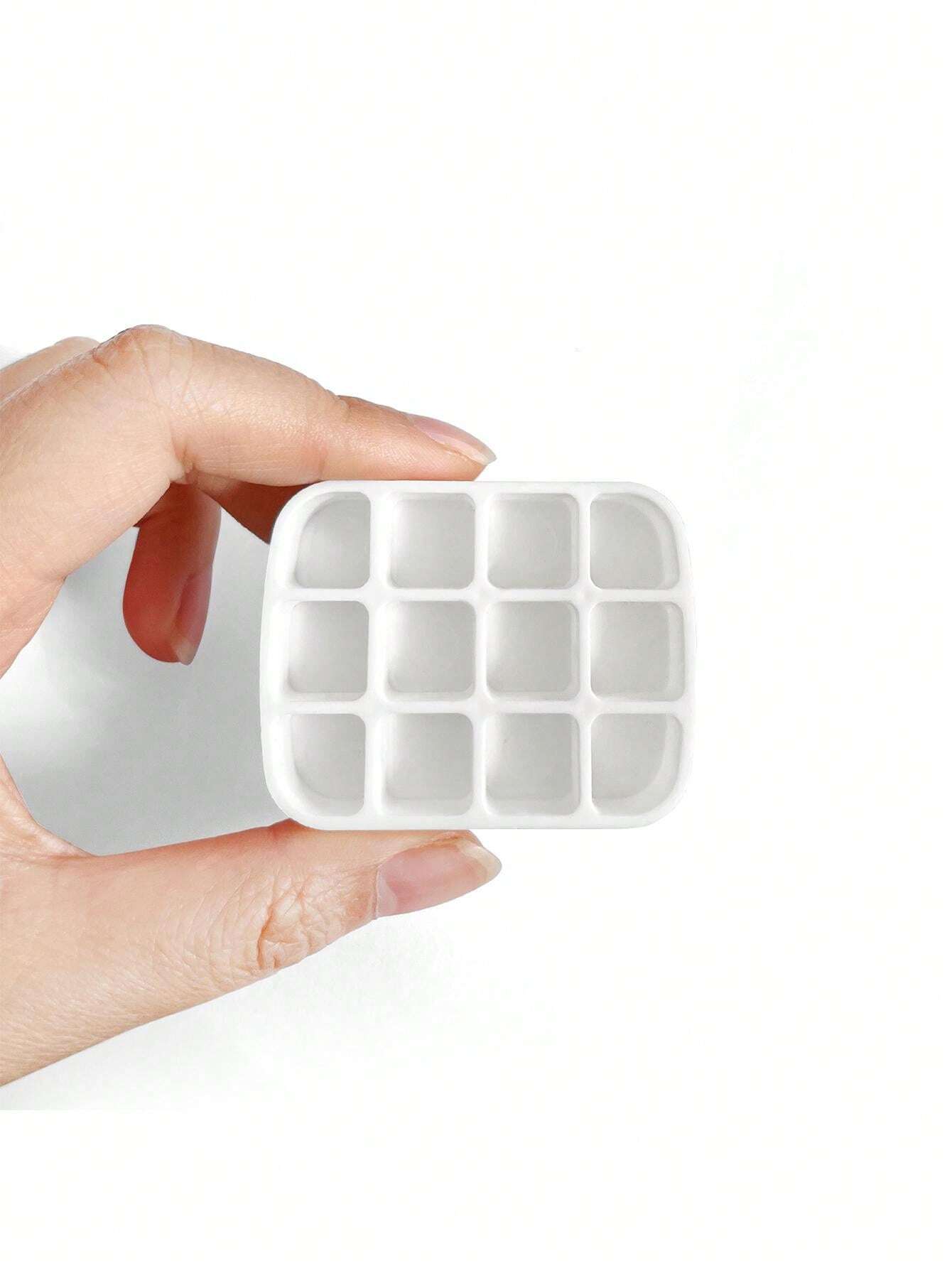 Mini Empty Portable Watercolor Tin Palette Paint Case With 12-Well ...