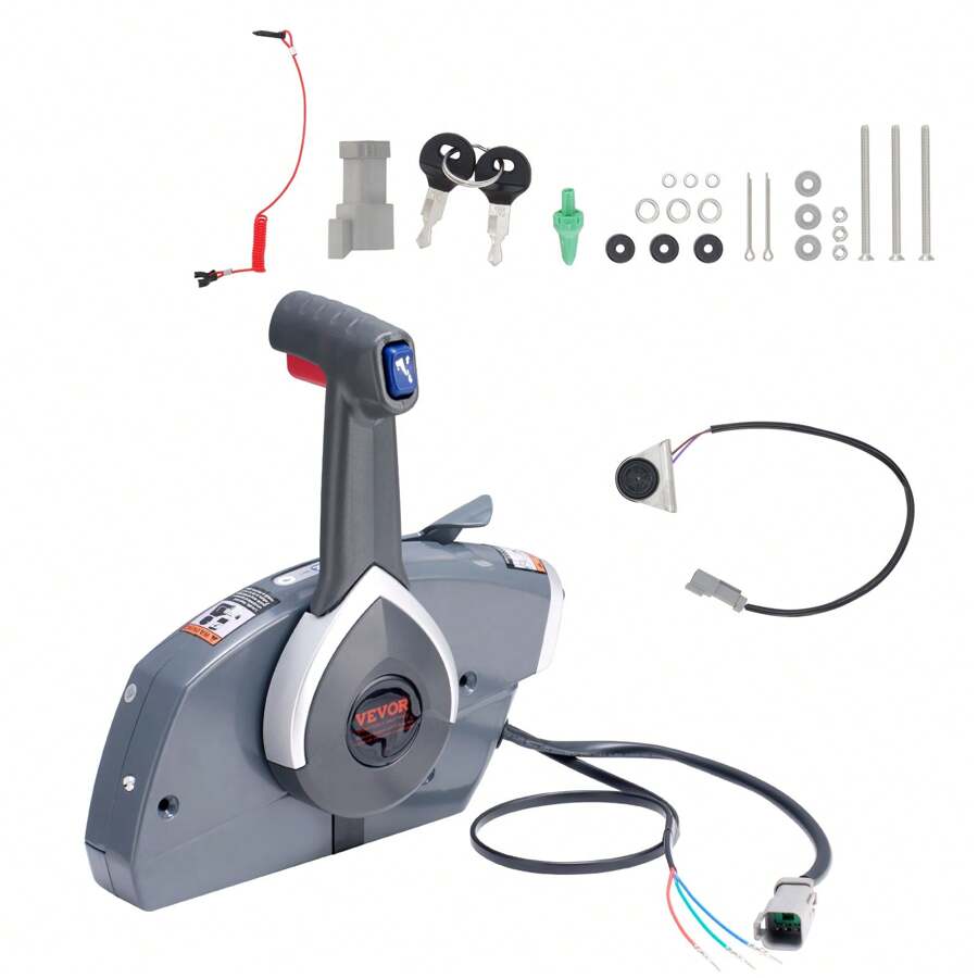 Boat Throttle Control 5006180 Side-Mounted Outboard Remote Control Box ...