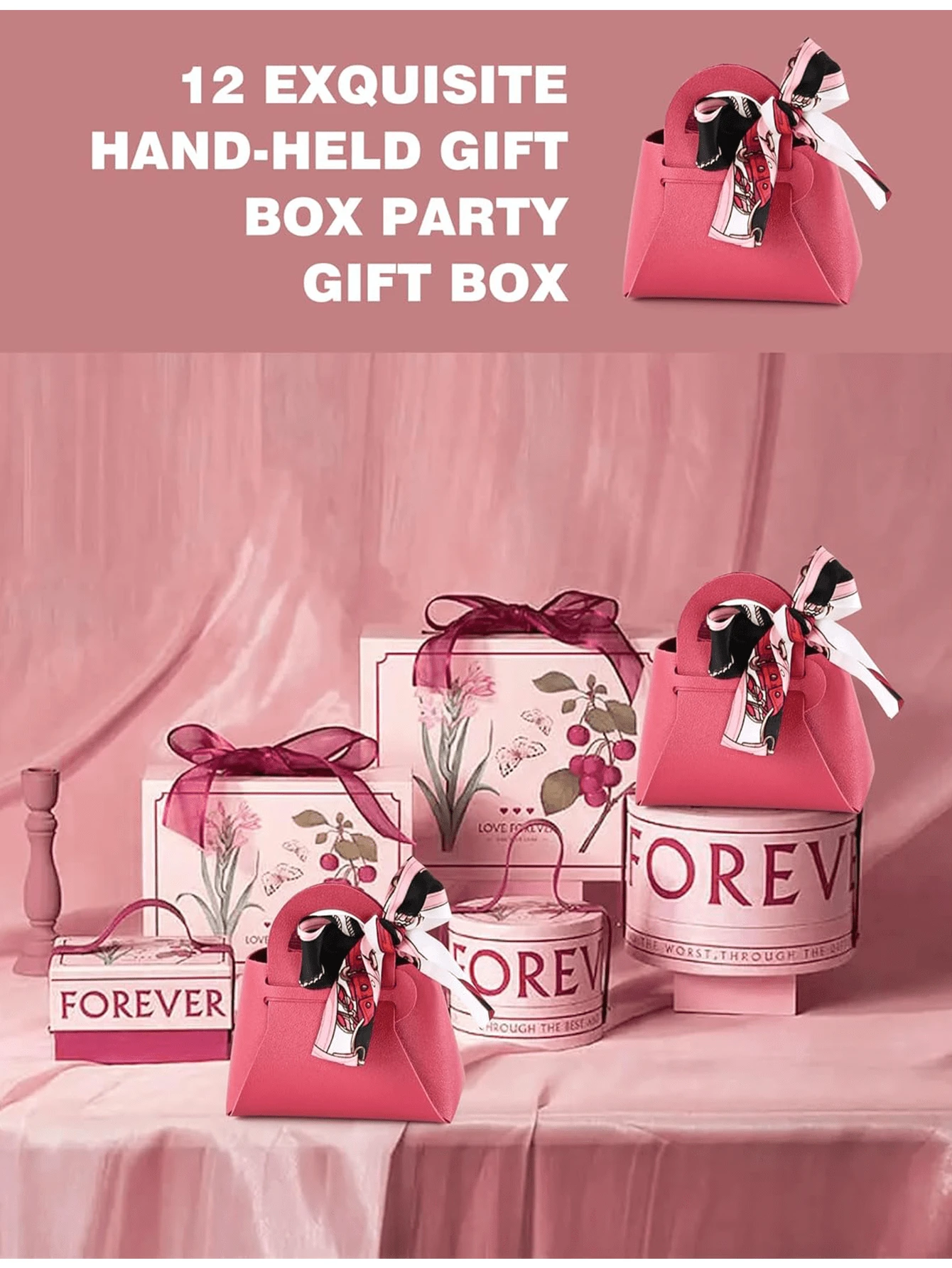 Reusable Leather Wedding Favor Bags With Handles, Gender Reveal ...