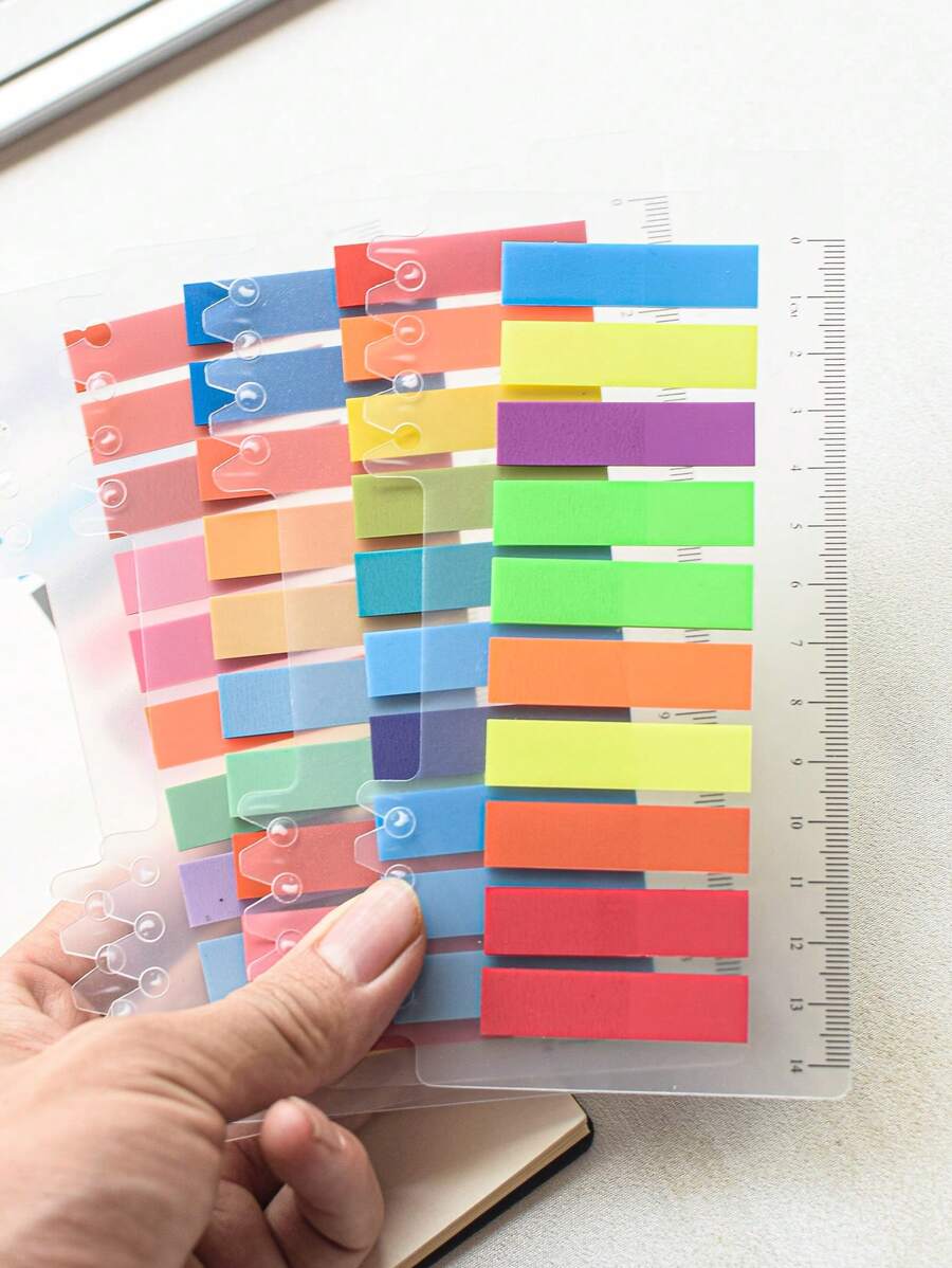 1 Package Of 4 Types Of Sticky Note Index Stickers Total 800 ...