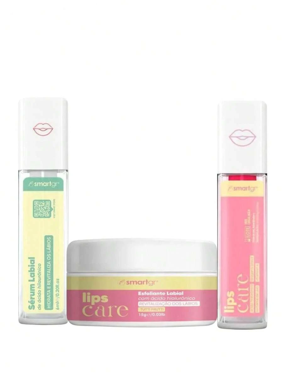 Kit Labial Hidragloss Serum Gloss e Esfoliante Tutti Frutti 3 itens ...