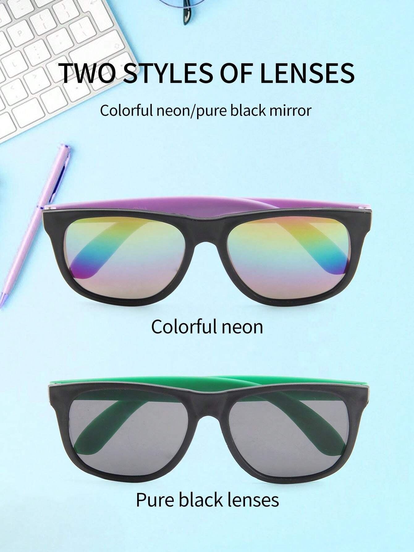 Children's Modeling Cool Glasses Sunglasses Outdoor Interactive Boys ...