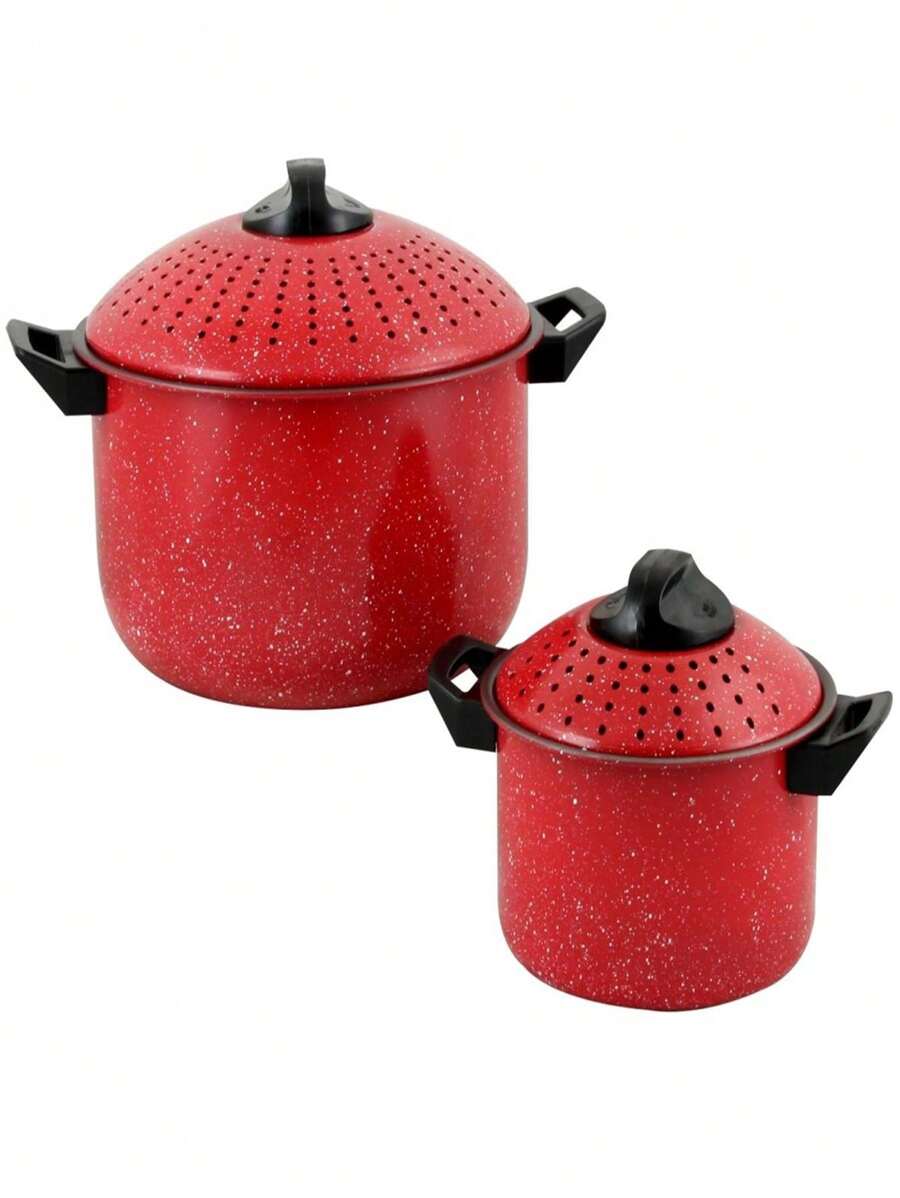 Unbeatablesale Gibson 109461.04 Casselman Nonstick Pasta Pot Set In Red ...