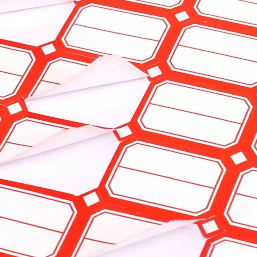 1 Pack Of 50 Pieces Of Red Sticky Notes, Small Self-Adhesive ...