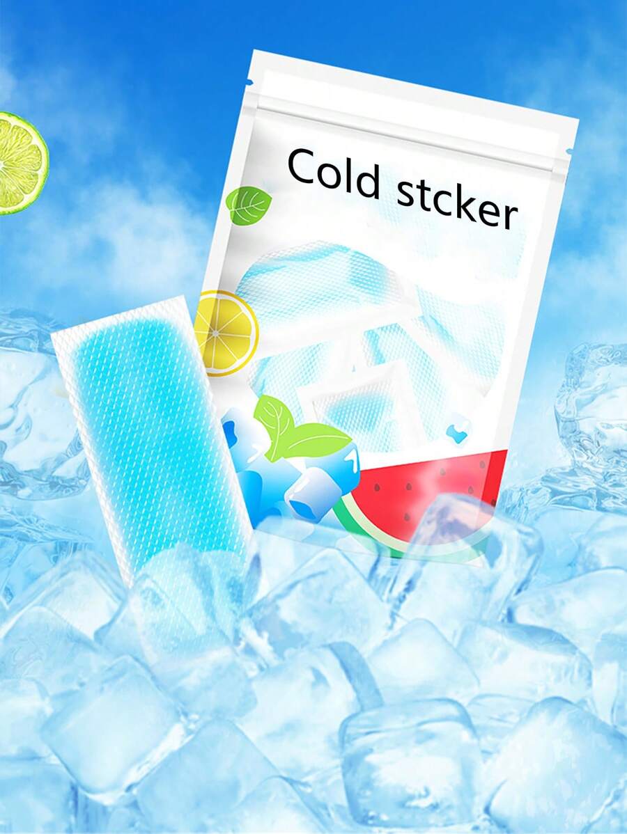 Fruit-Shaped Ice Pack, Cartoon Design Cooling Relief Patches, Wholesale ...