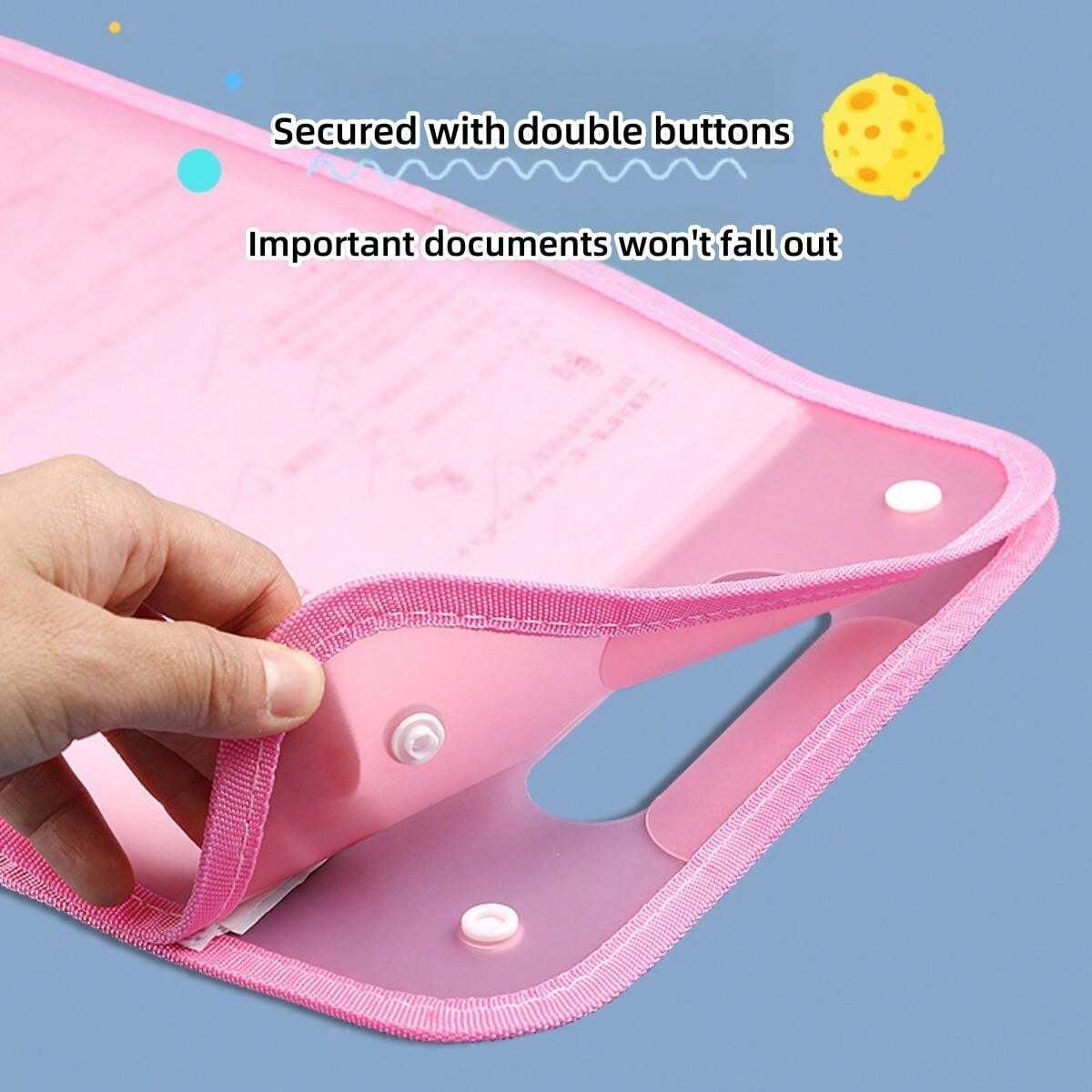 PP Material A4 Vertical Accordion File Folder: Student Multi-Layer ...