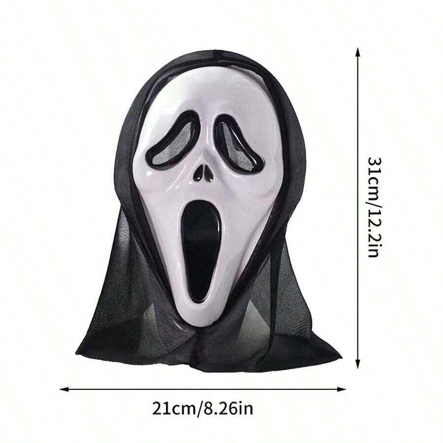 Halloween Horror Scream Scary Mask Party Masquerade Shriek Skull Ghost ...