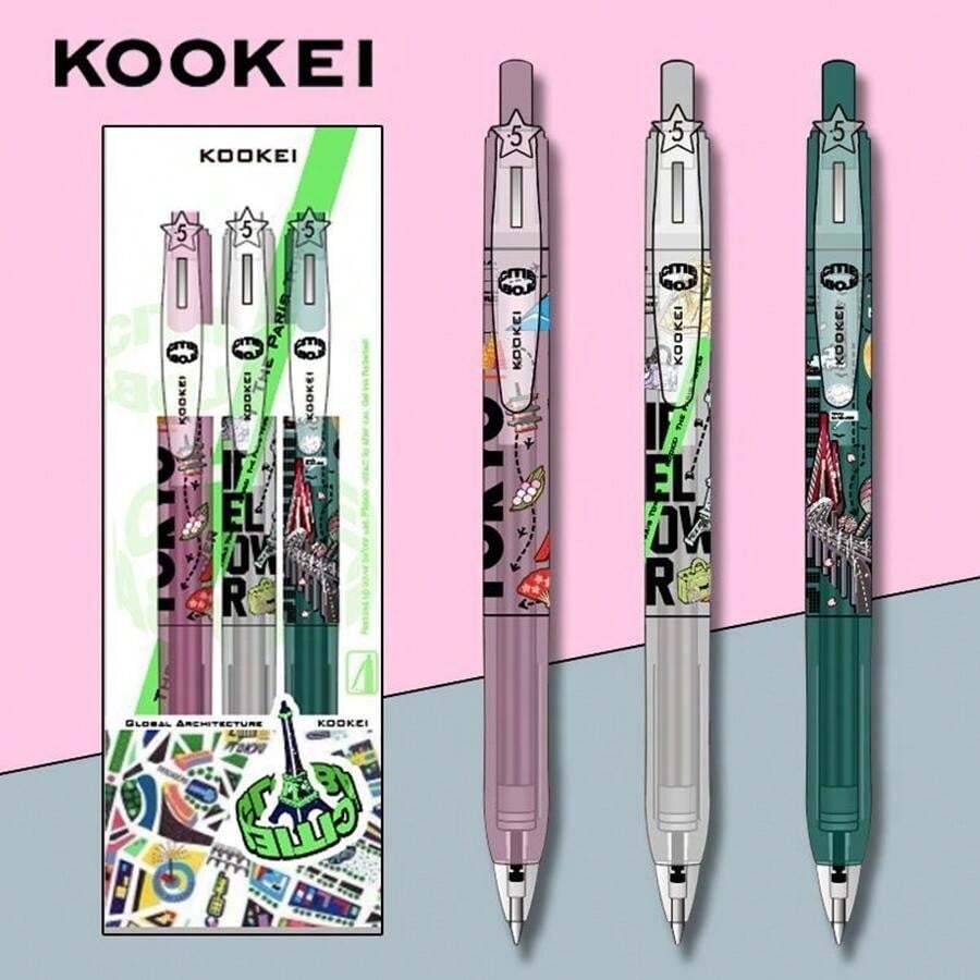 Kookei Push Retractable Pen With World Famous Architecture Landmark ...