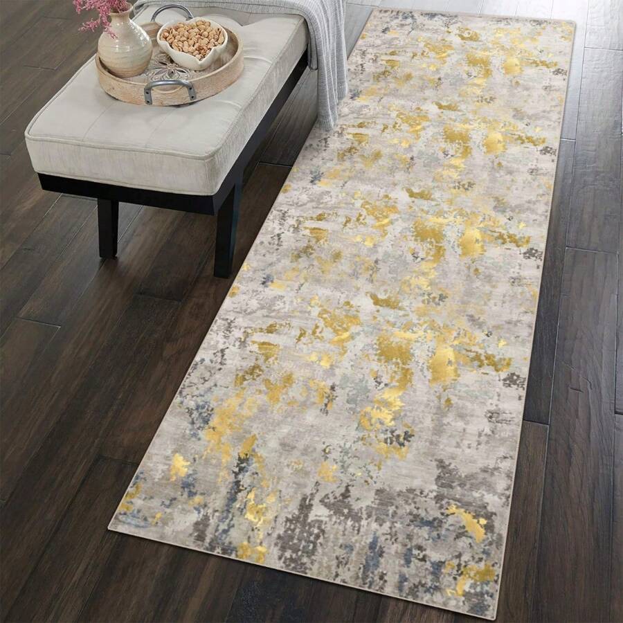 Machine Washable Runner Rug, 2' X 8', Entryway Rug Hallway Runner Rug ...