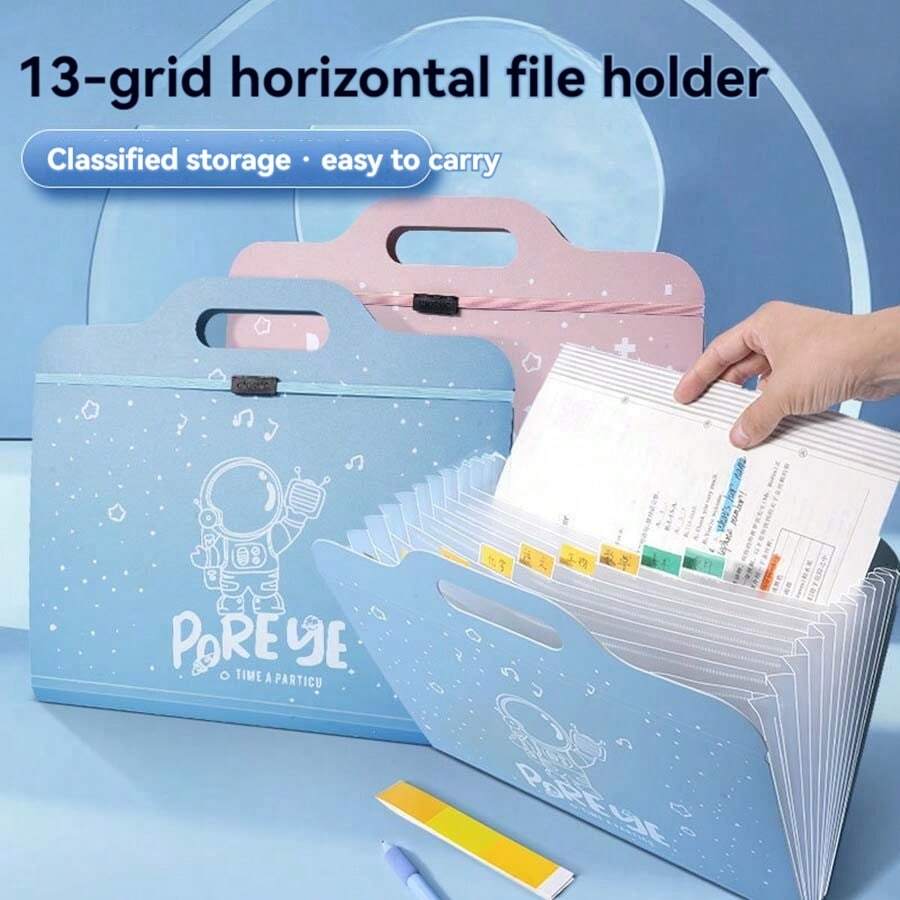 1pc Accordion Expandable File Folder Portfolio A3 Document Holder ...