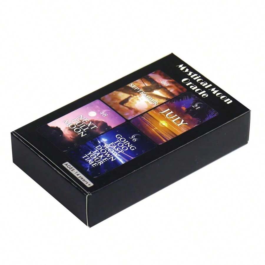 Mystical Moon Oracle Card Slight Seer Tarot, Wiccan, Board Games>Board ...