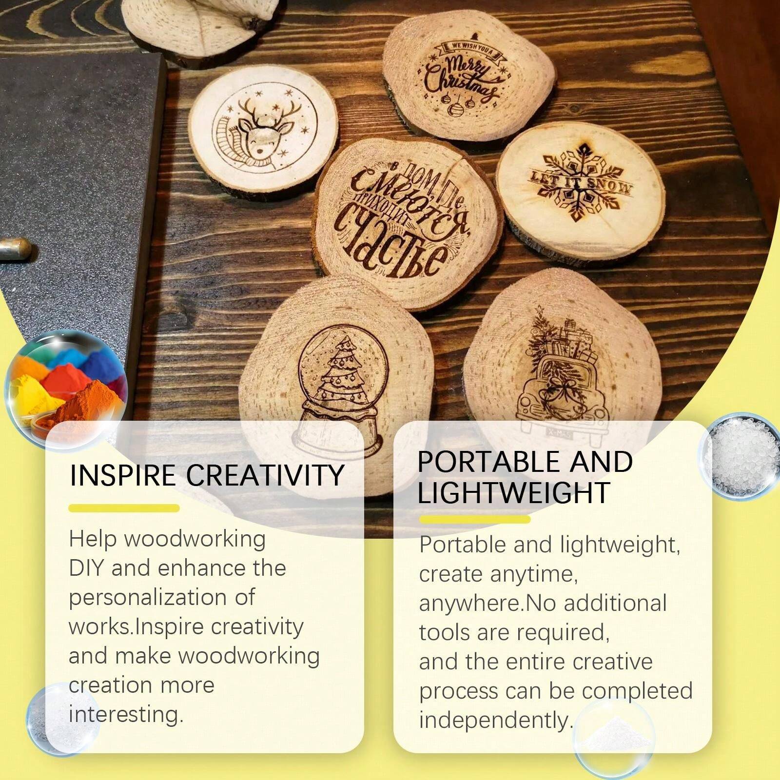 1 Piece - Wood Burning Pen, Wood Pyrography Pen, Burnt Pen, Wood ...