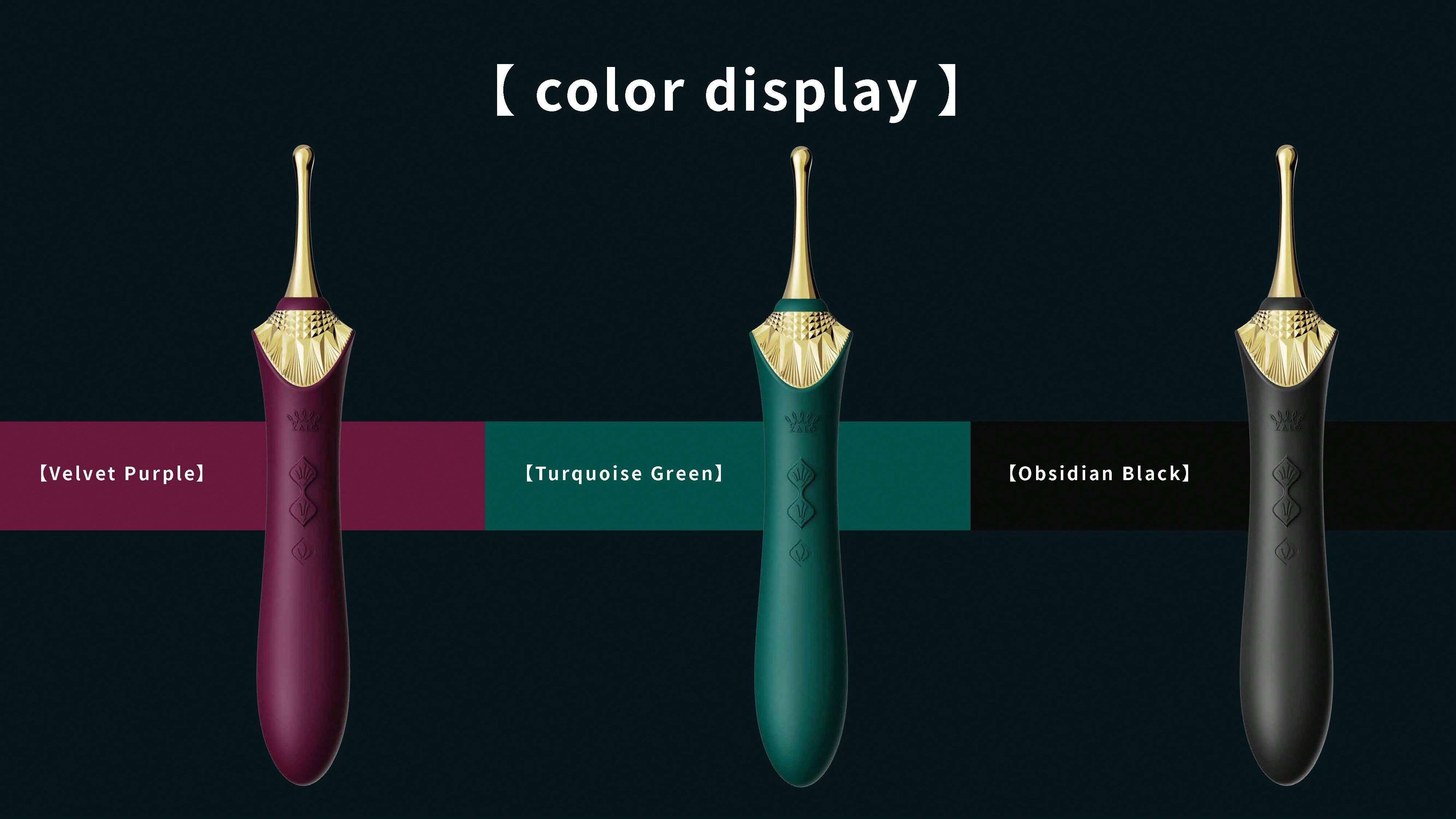 ZALO Bess 2 Luxury Clit Massager For Women Female Vibrating Clitoral Stimulation With 8 ...