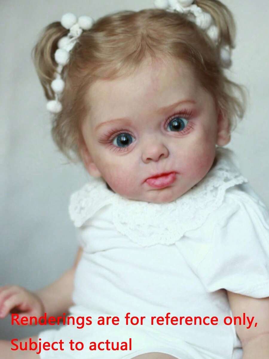 55 cm (22 polegadas) Brinquedo Realista de Boneca Reborn Macia de ...