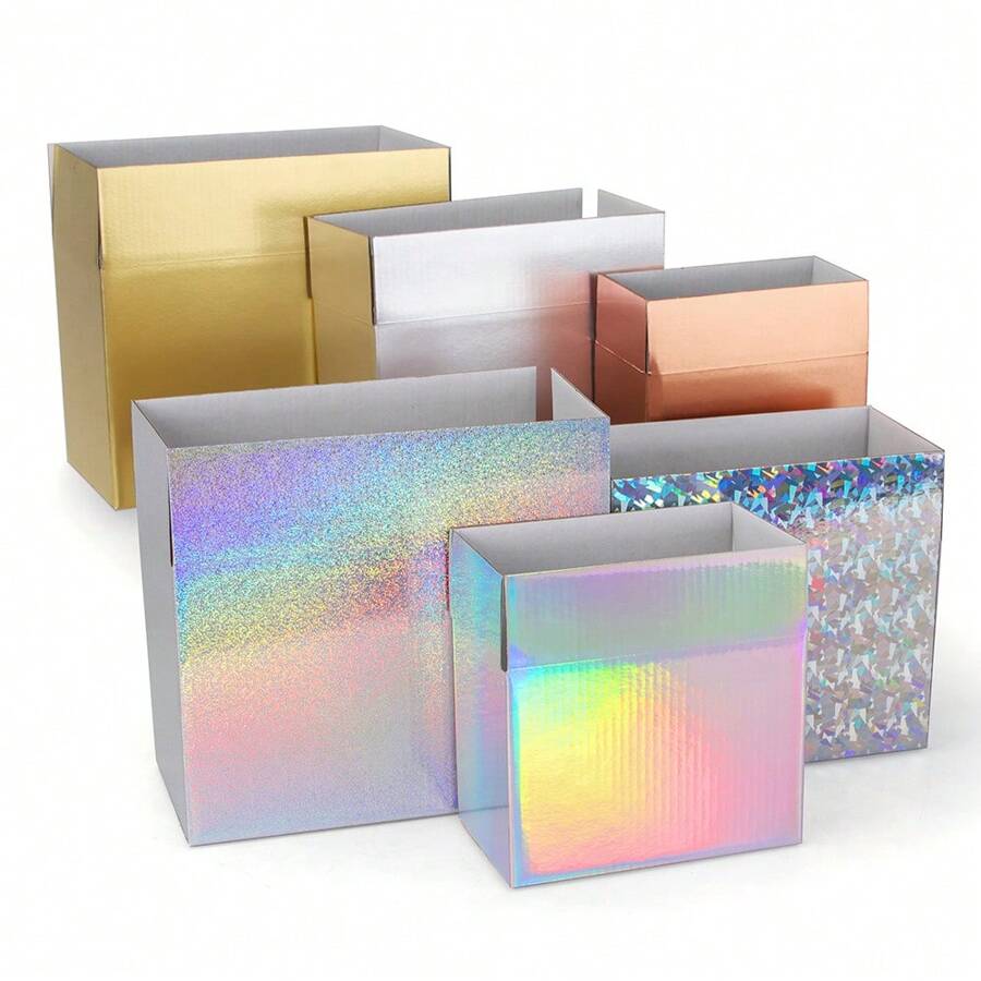 12pcs Laser Mailing Carton Boxes, Small Paper Boxes, Corrugated ...