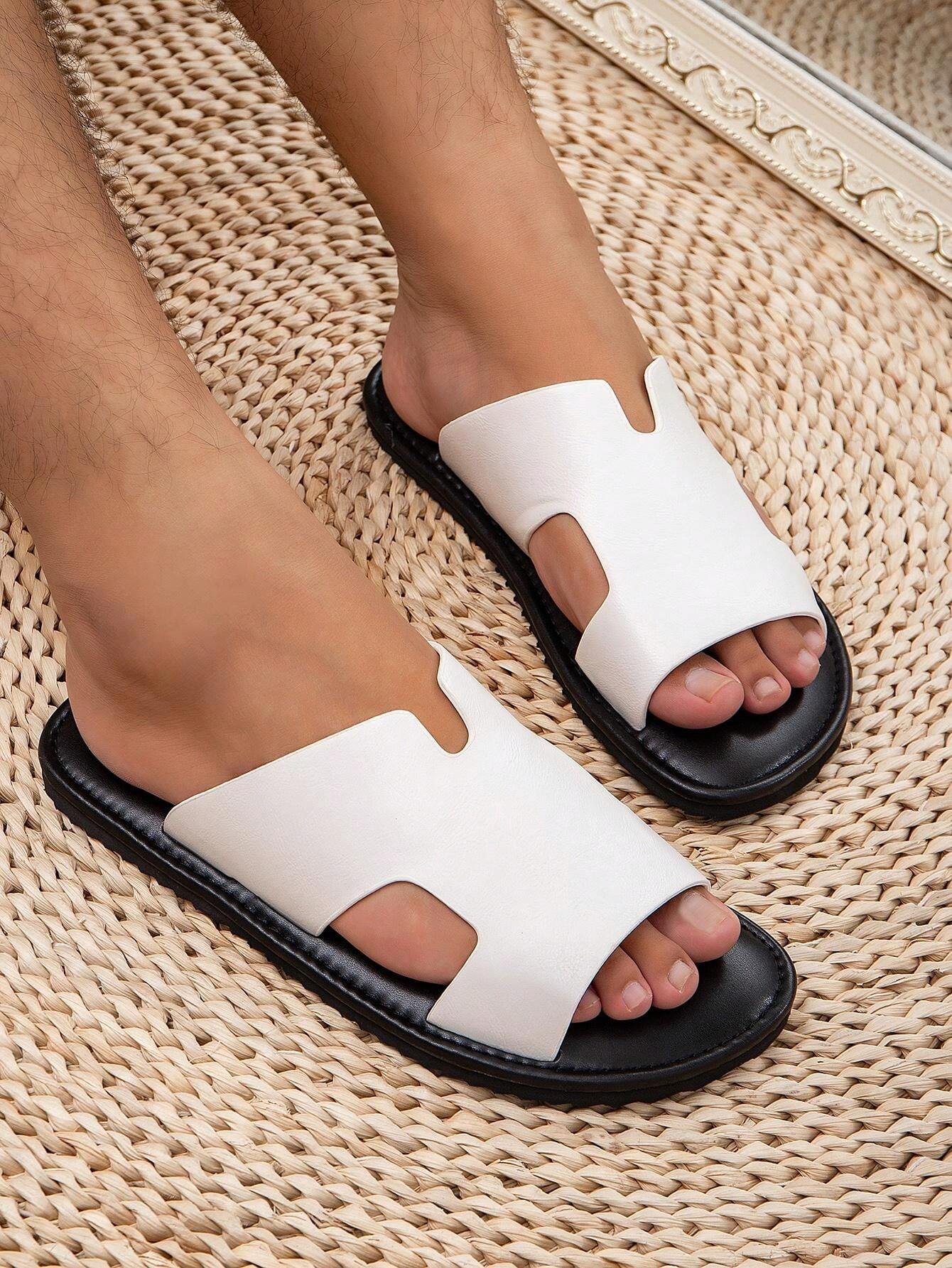 Sandalias planas y cómodas de estilo árabe con cierre deslizante para ...