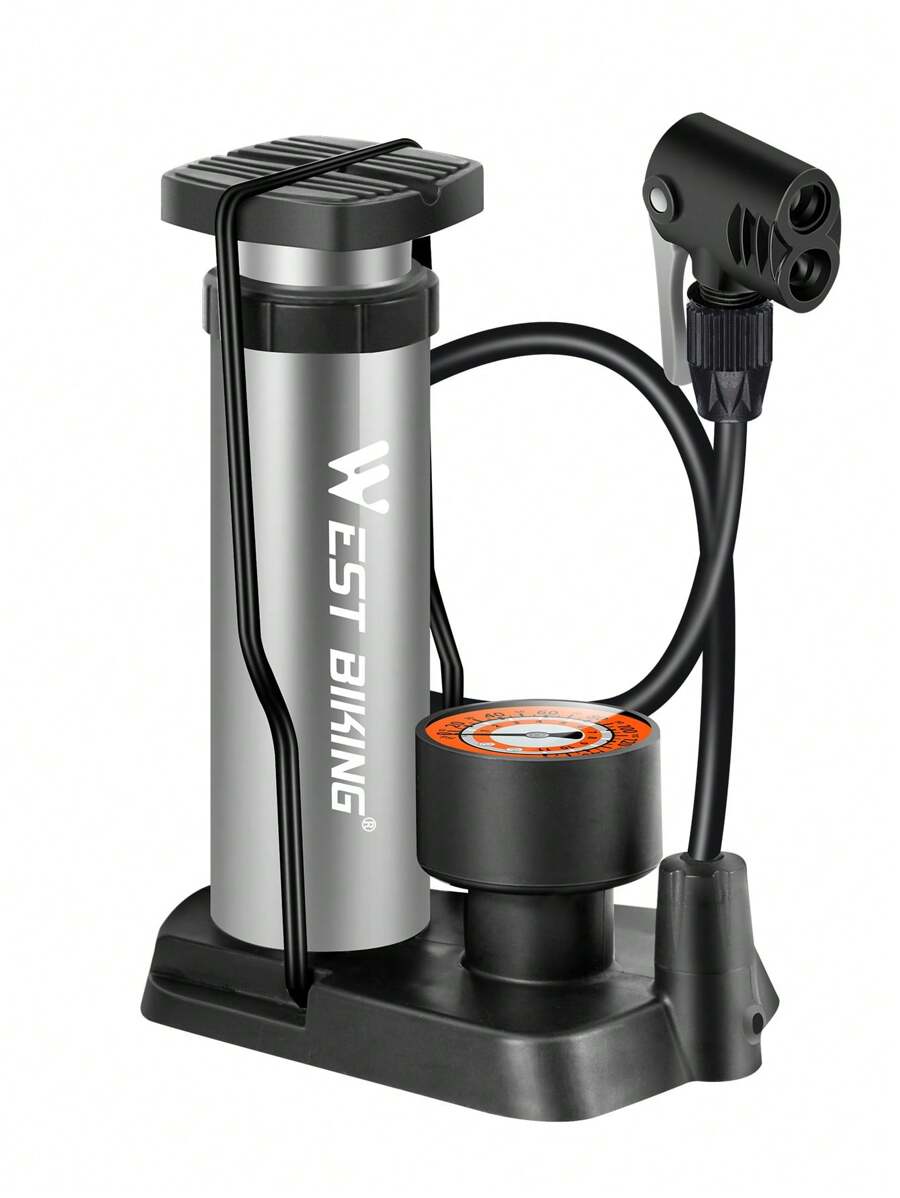 WEST BIKING Pompa per bicicletta WEST BIKING da 120 PSI, ad alta ...