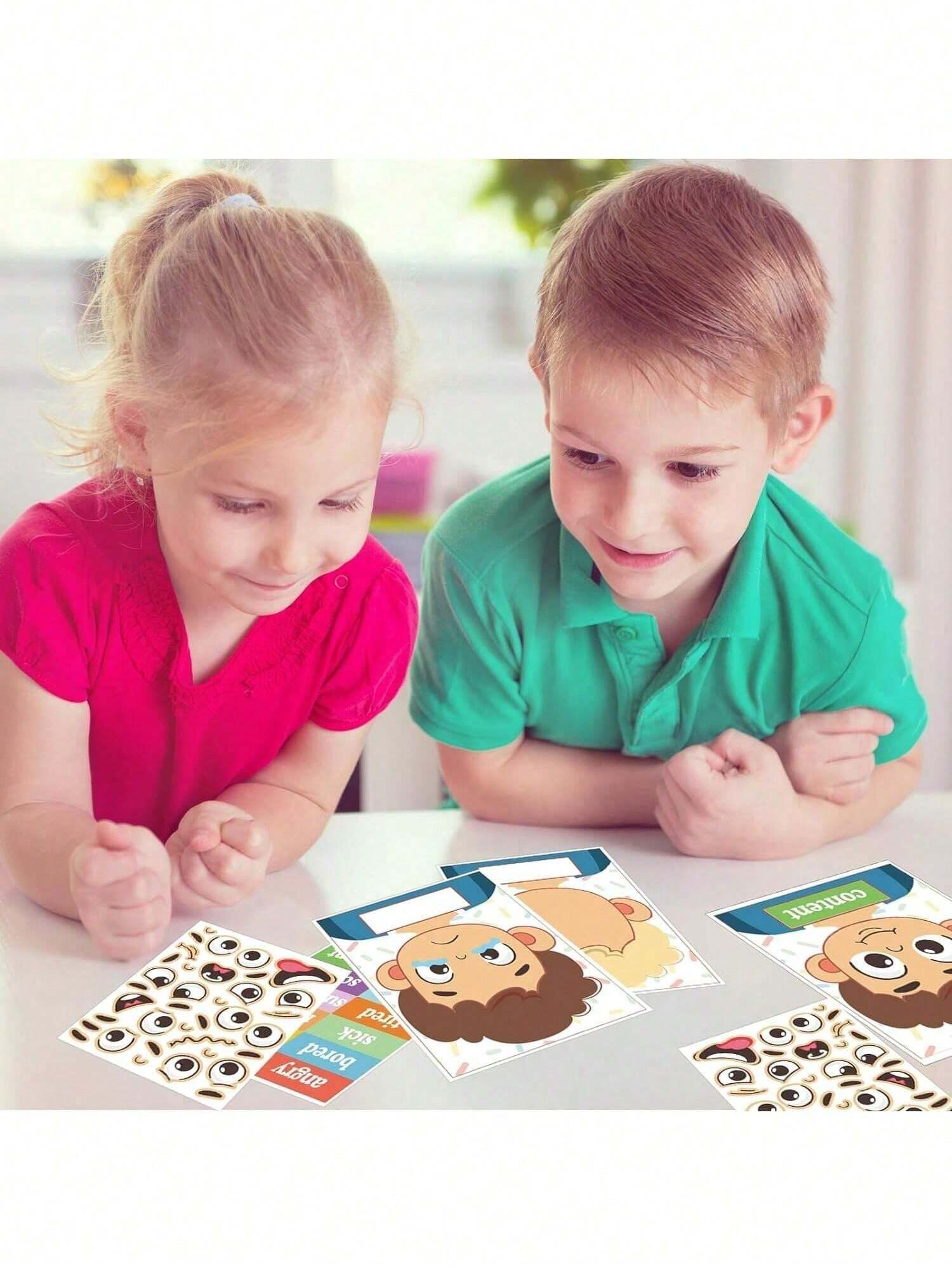 Actividades de aprendizaje socioemocional para niños, tableros de caras ...