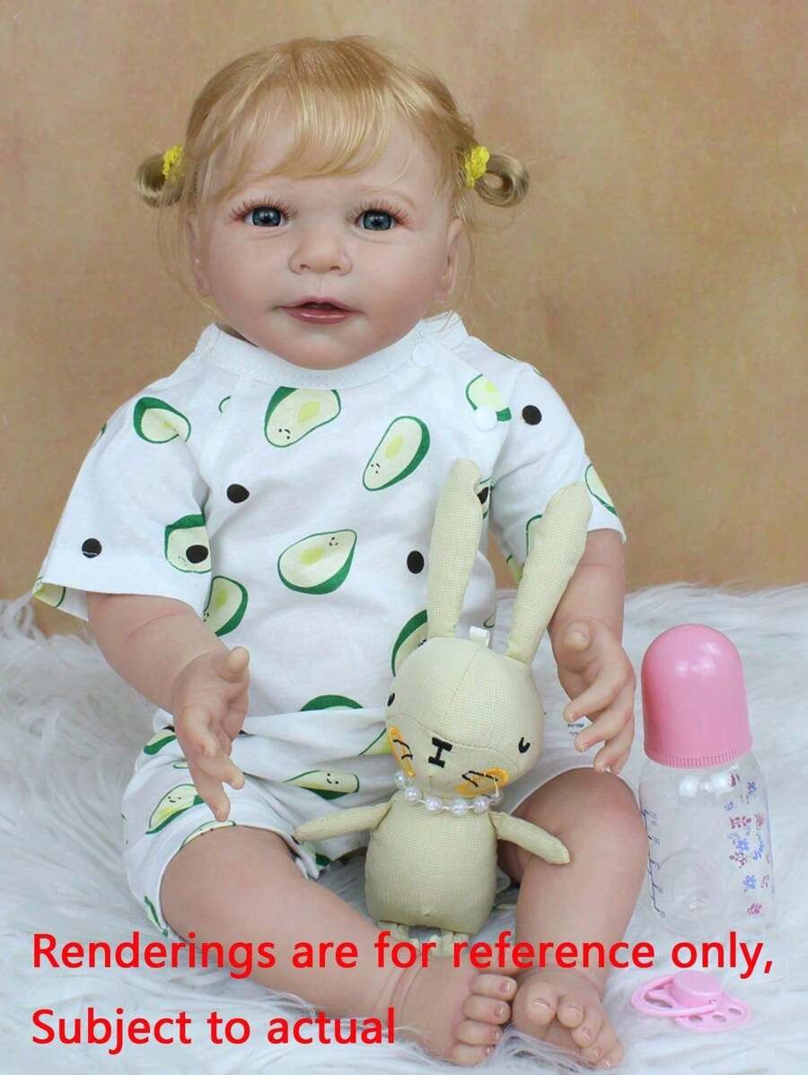 Realistic 55 CM Reborn Lisa Doll With 3D-Painting Skin And Vascular ...