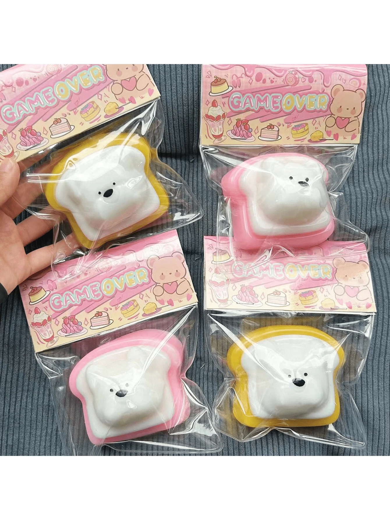 Westie Toast Squishy Toy, Cartoon Dog Squeezy Toasted Bread Stress ...