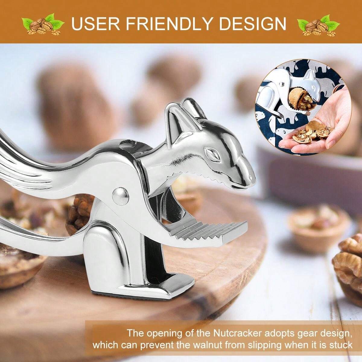 Quebra-nozes de Liga de Zinco, Abridor de Casca de Nozes no Formato ...