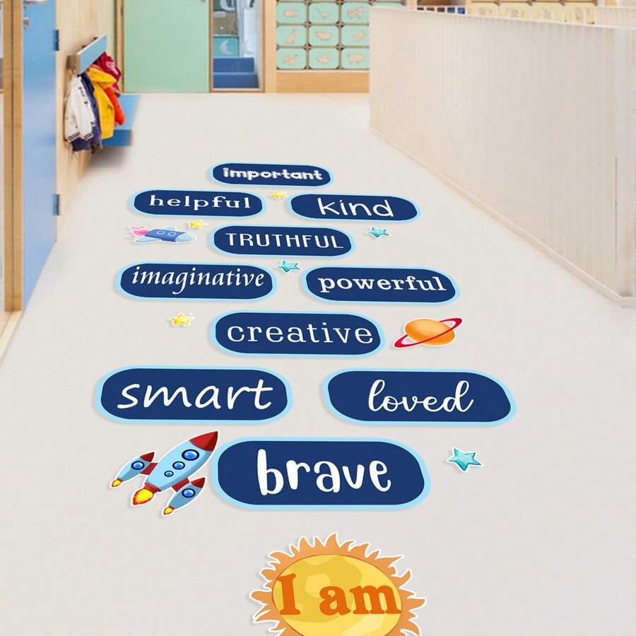 Sensory Path Decals For Floor & Wall,Educational And Interactive ...