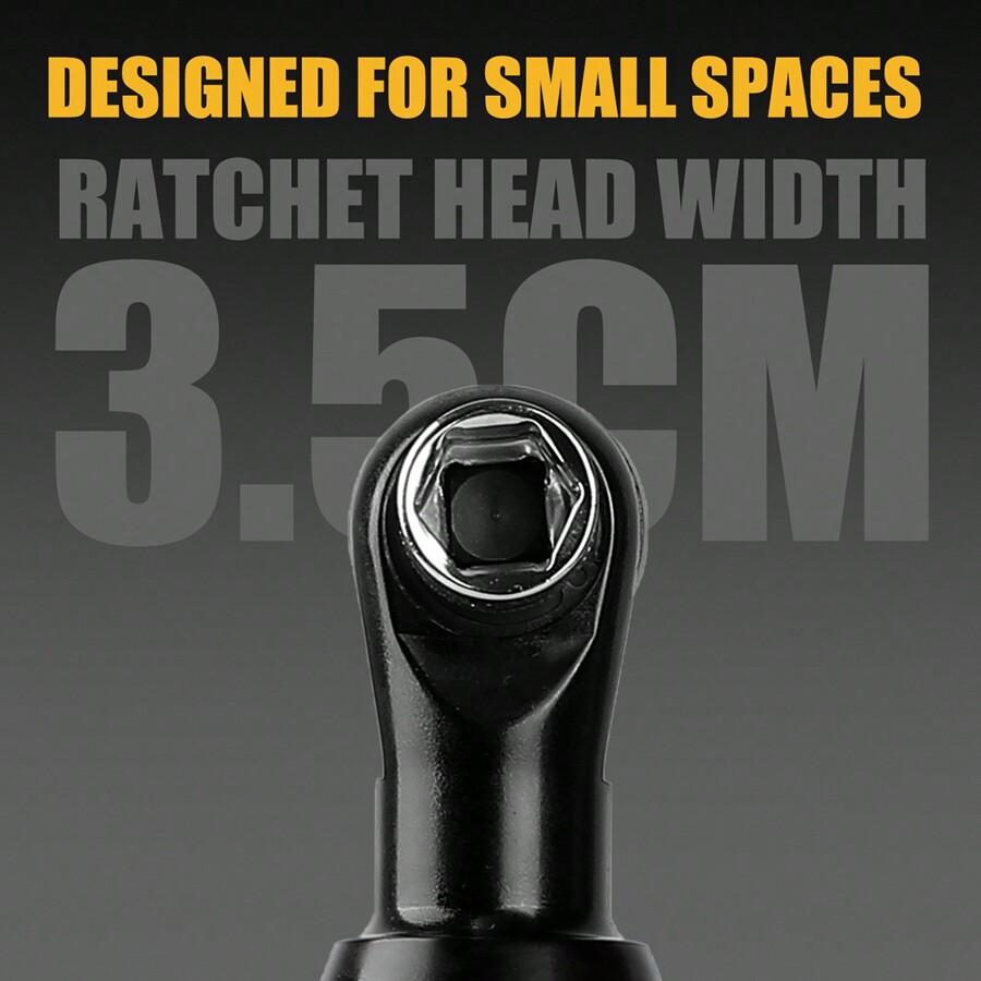 1pc 90 Degree Electric Ratchet Wrench, Rechargeable Cordless Electric ...