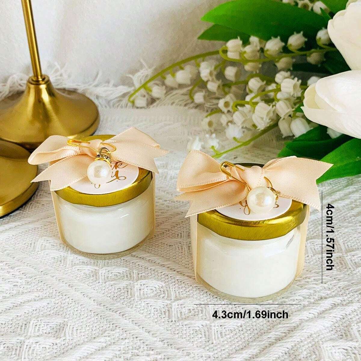 Wedding Items 10pcs Wedding Souvenirs For Guests Scented Candle Gifts ...