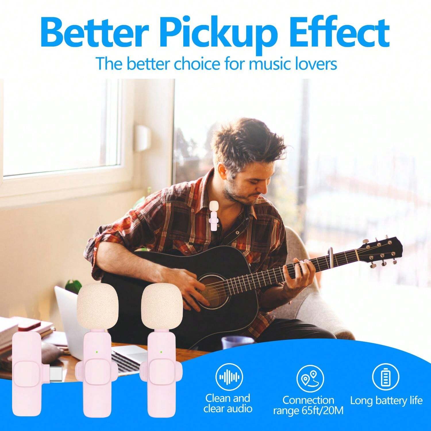 New Product In Portable Mini Microphone K9 Dual Lavaliere Mic Wireless ...